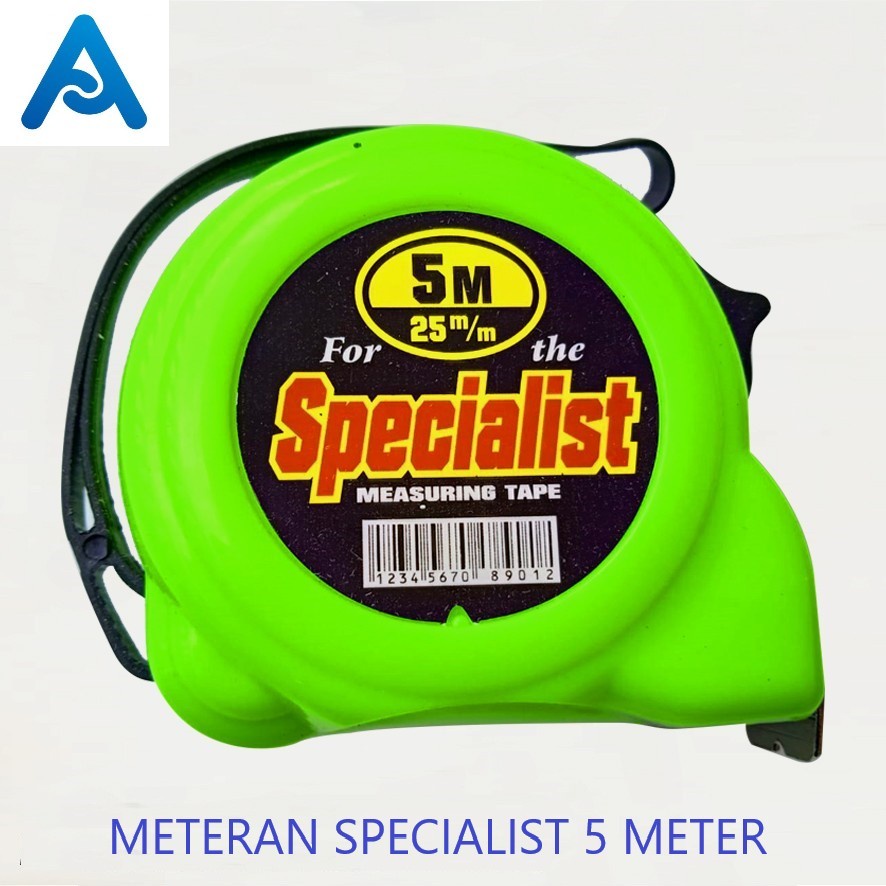 Jual Meteran Specialist 5 Meter | Shopee Indonesia