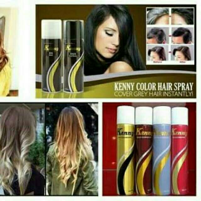 Jual Cat Semprot Warna Rambut Hair Spray Sementara Original 100% ...