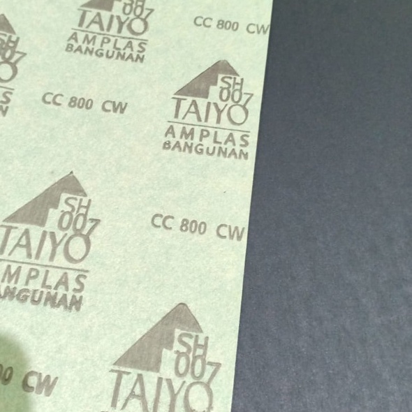 Jual Amplas Halus dan Kasar Amplas Lembaran Taiyo Grit Ukuran : 60 80 ...