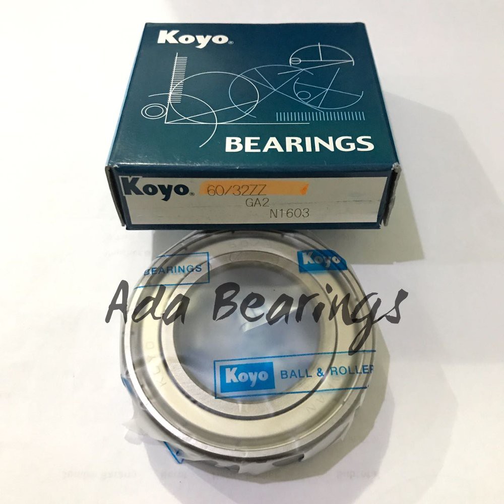 Jual Bearing 60 per 32 ZZ Koyo Box CVT Yamaha Xeon RC Limited | Shopee ...