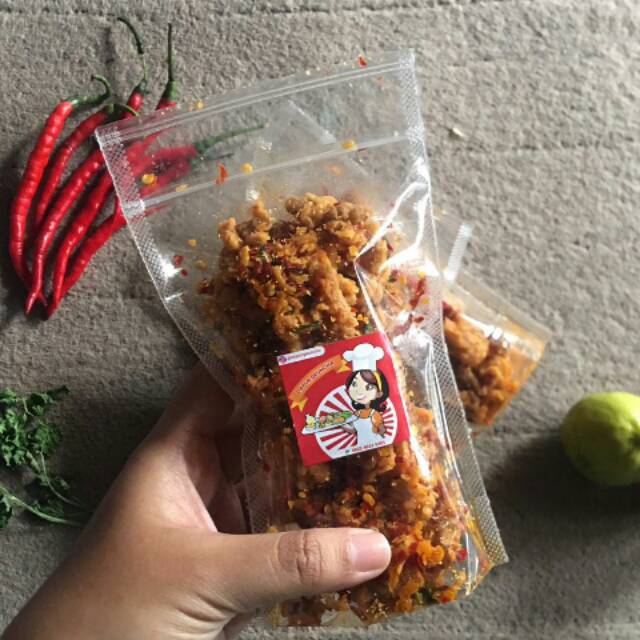 Jual USUS CRISPY PEDAS DAUN JERUK KHAS PADANG | Shopee Indonesia