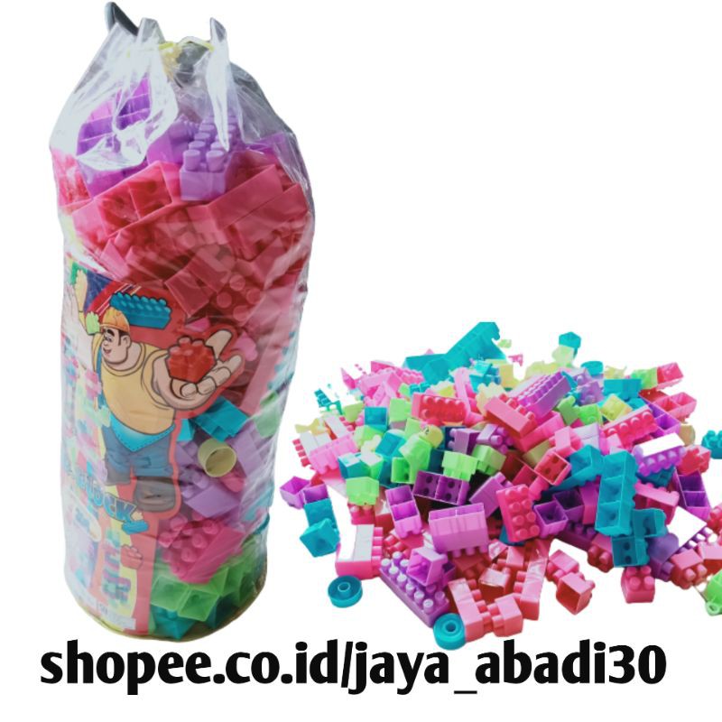Jual Mainan Block Kreatif Anak/Mainan Balok Susun/ Mr.Block | Shopee ...