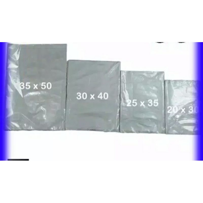 Jual PLASTIK PACKING TANPA PLONG 30X40/PLASTIK PACKING BAJU /PLASTIK ...