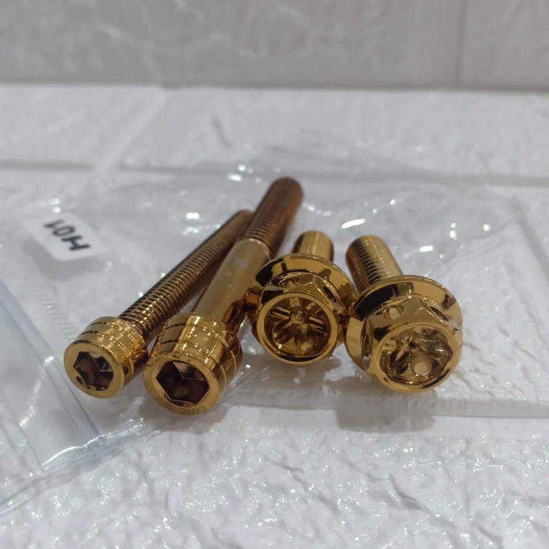 Jual baut kaliper monoblok universal baut breket dan baut krucut | Shopee Indonesia