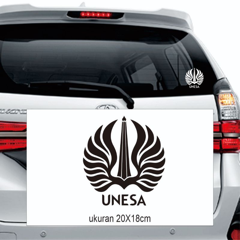 Jual Stiker Unesa Cutting Kaca Mobil Laptop Windsheild | Shopee Indonesia