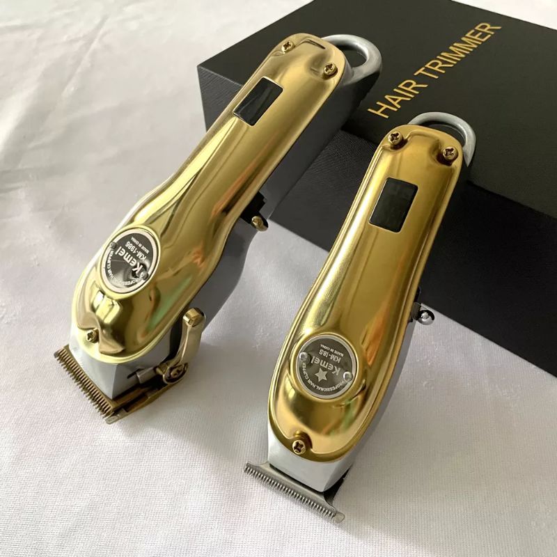 Jual Mesin cukur rambut kemei 1986 original hair clipper alat pangkas barbershop Trimmer i8s ...