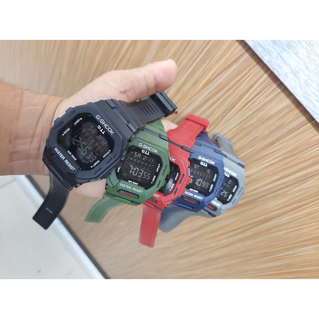 Jual [WILL] Jam Tangan Pria G-shcok GDB200 Digital Segi Tahan Air NEW ...