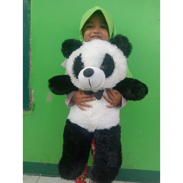 Jual boneka panda lucu 50cm/kado ulang tahun | Shopee Indonesia