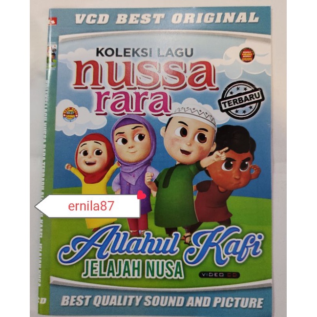 Jual KASET LAGU ANAK " LAGU NUSSA RARA ALLAHUL KAHFI JELAJAH NUSSA " | Shopee Indonesia