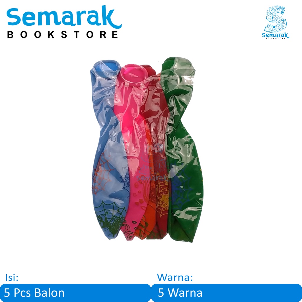 Jual La-Ku BL-1003 Balloon Karakter Balon Anak [5 Pcs] | Shopee Indonesia