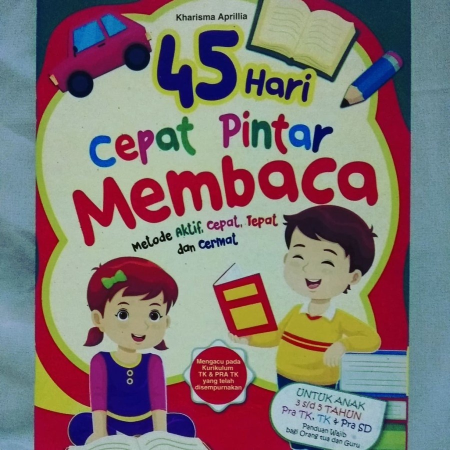 Jual Buku Belajar Membaca Anak 45 Hari Cepat Pintar Membaca Untuk Anak ...