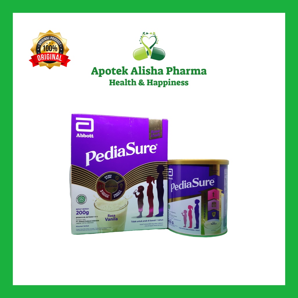 Jual PediaSure Abbot 200gr/400gr - Susu Tumbuh Kembang Anak Usia 1th ...