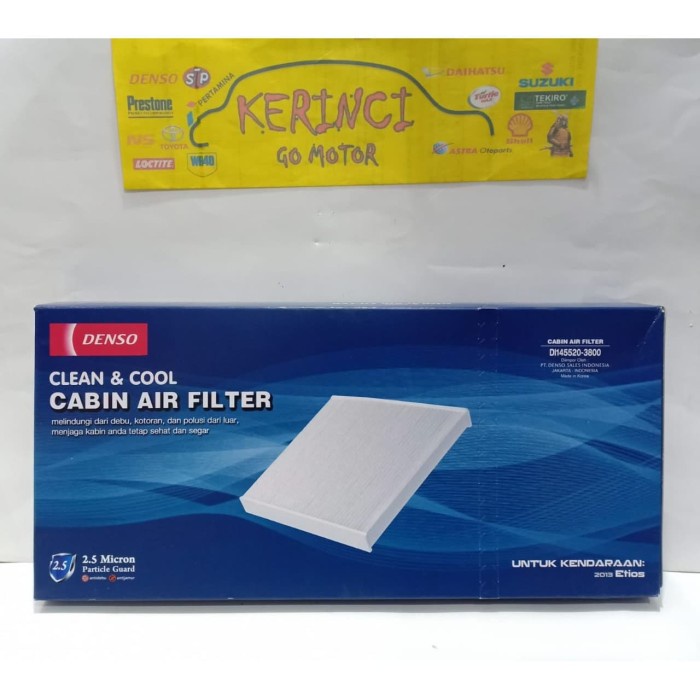 Jual Denso Filter AC 145520-3800 Saringan Cabin Air Etios Valco | Shopee Indonesia