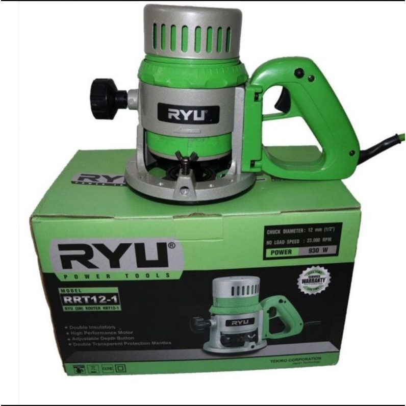 Jual ryu RRT12 1 mesin router profil kayu 12mm | Shopee Indonesia