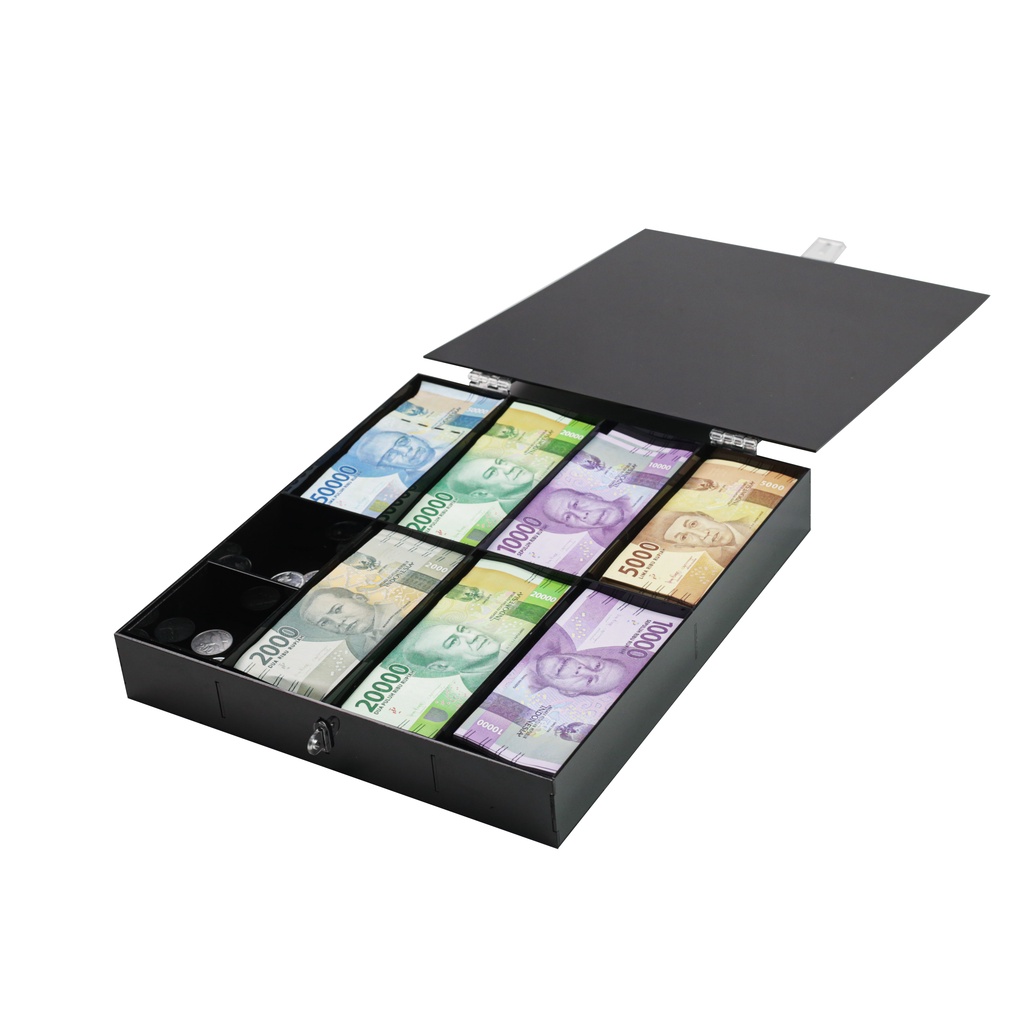 Jual Tempat Laci Akrilik Kotak Box Uang Cash Kasir Cash Drawer - Dengan ...