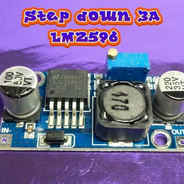 Jual LM2596 Modul Penurun Tegangan Dc to dc Step Down 3A | Shopee Indonesia