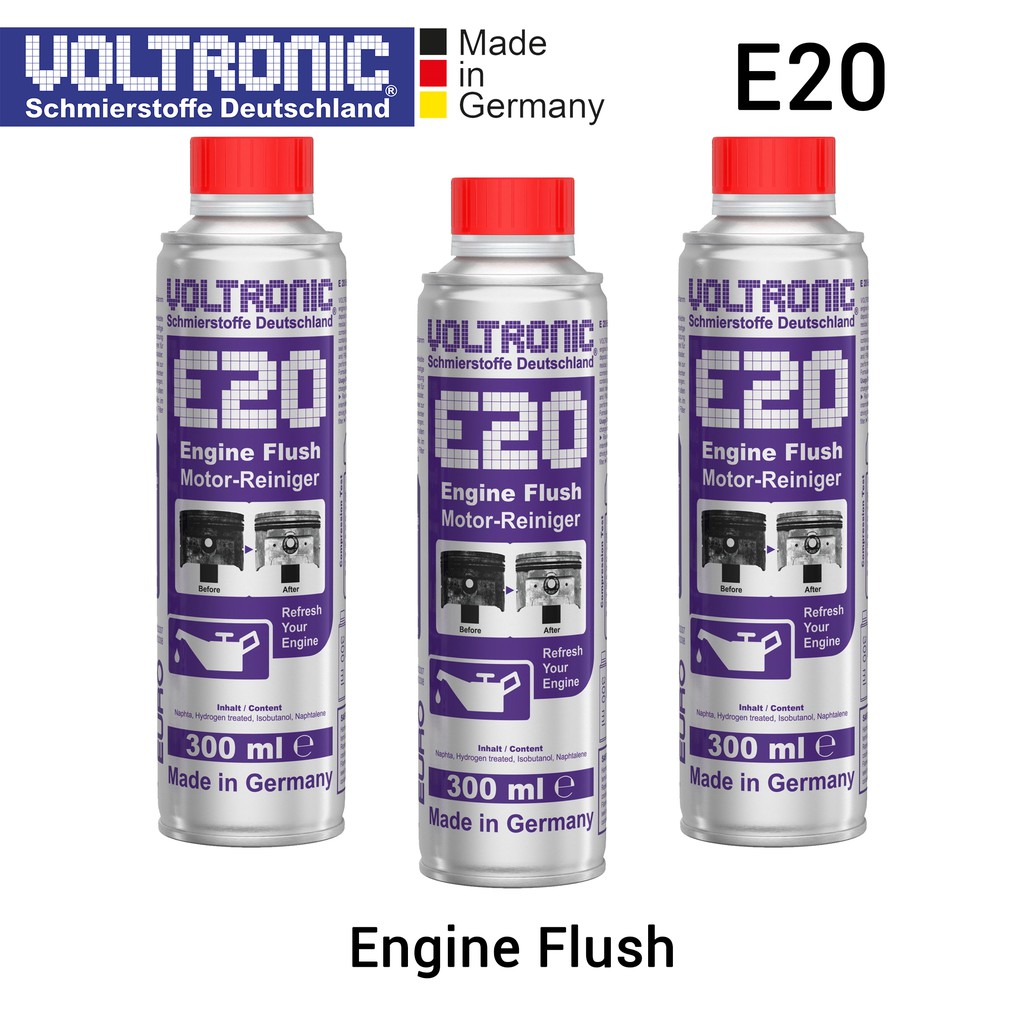 Jual VOLTRONIC E20 - Engine Flush (Bundling Isi 3 Set) | Shopee Indonesia