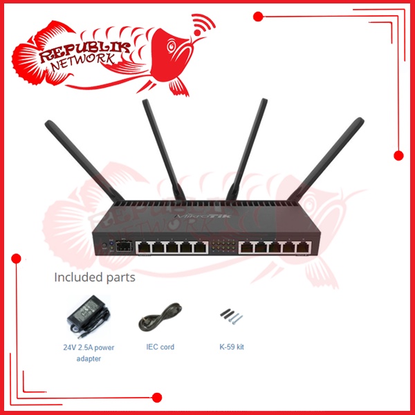 Jual MikroTik RB 4011 iGS+ 5HacQ2HnD IN RB4011iGS+5HacQ2HnD-IN | Shopee ...