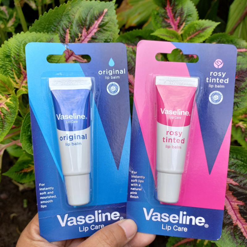 Jual VASELINE Lip Balm Pelembab & Pencerah Bibir Original || Rosy Tinted 10g | Shopee Indonesia