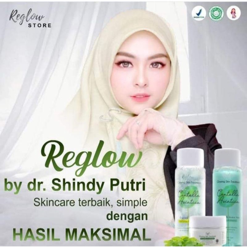 Jual skincare glowwing reglow dr sindy dengan centella asiatica dan ...
