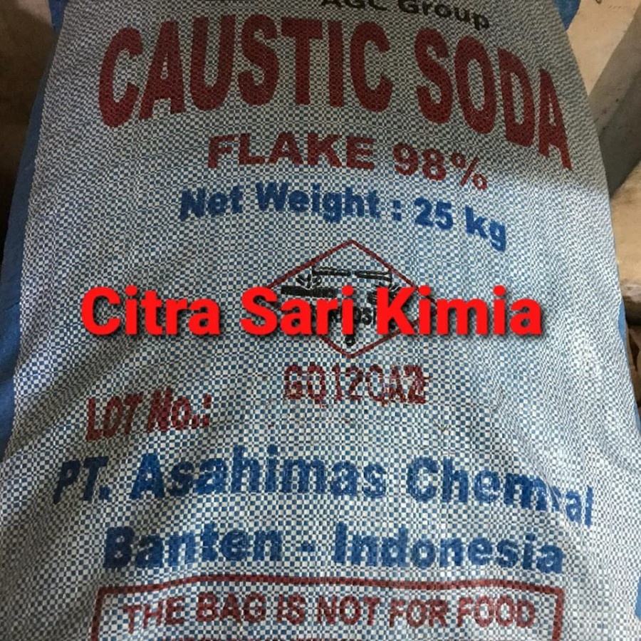 Jual SODA API / COUSTIC SODA / NaOH ex Asahi 1 Kg | Shopee Indonesia
