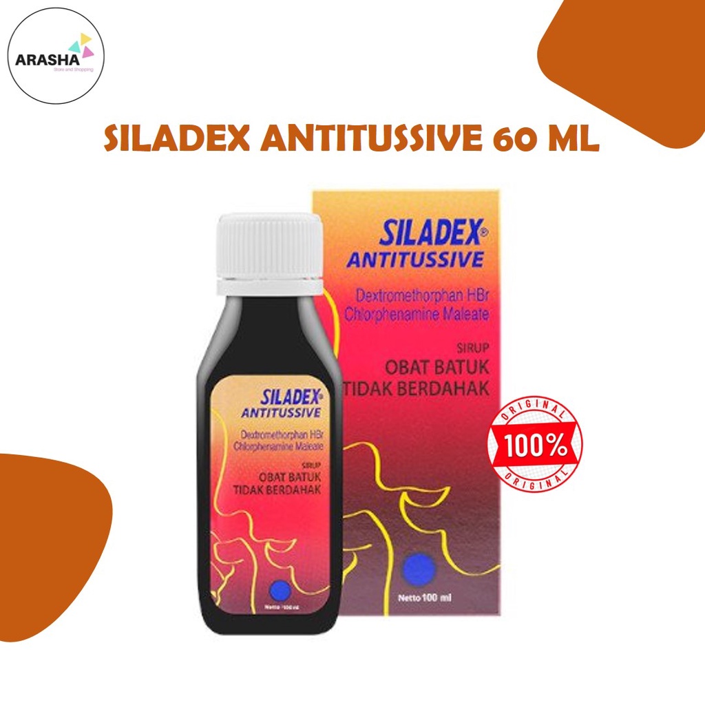 Jual SILADEX MERAH 60 ML Obat Batuk Tidak Berdahak, Batuk Kering, Batuk ...