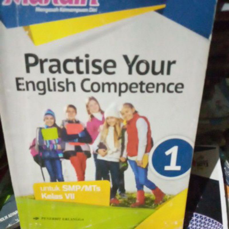Jual buku untuk SMP kelas 7 Mandiri practise your English competence ...