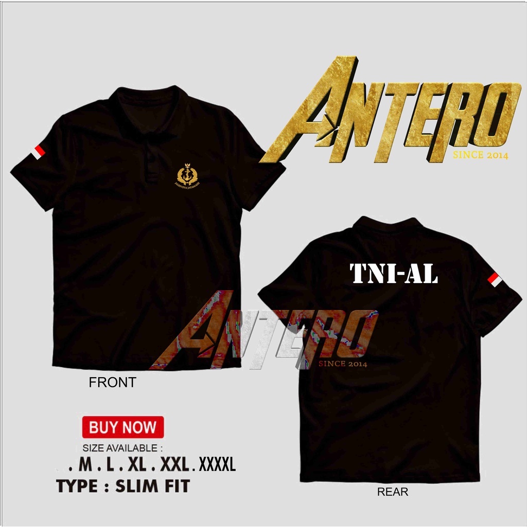 Jual Kaos polo shirt komando TNI AL tentara Indonesia angkatan Laut | Shopee Indonesia