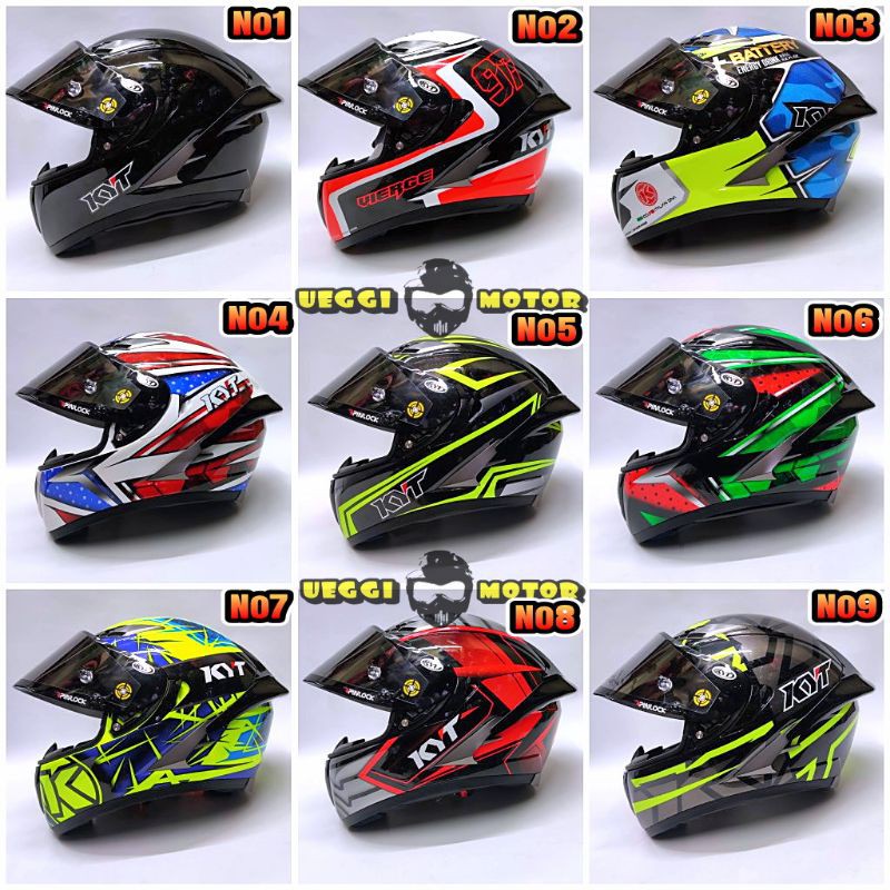 Jual Helm Kyt Vendetta 2 Modif balap _kyt Vendetta Falcon | Shopee ...