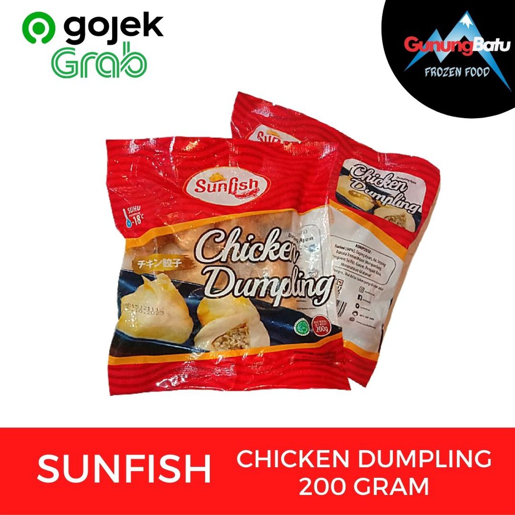 Jual SUNFISH CHICKEN DUMPLING 200 GRAM | Shopee Indonesia
