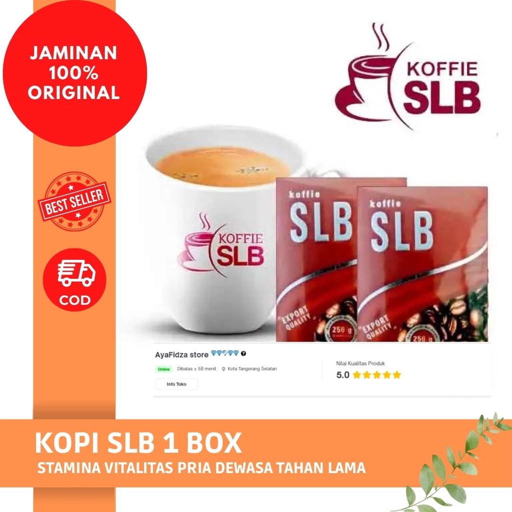 Jual Kopi SLB Siap Tempur Stamina Tahan Lama - 1 BOX | Shopee Indonesia