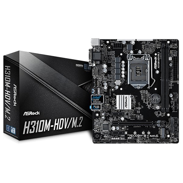 Jual ASROCK H310M-HDV/M.2 (SOCKET 1151 COFFEELAKE ) | Shopee Indonesia