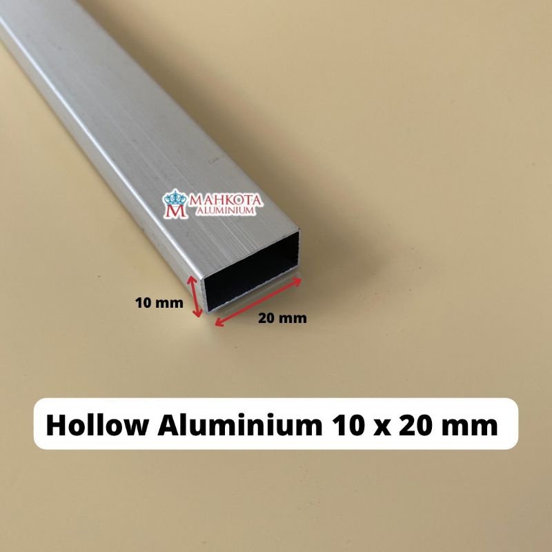 Jual HOLLOW / KOTAK ALUMINIUM 10x20 MM | Shopee Indonesia