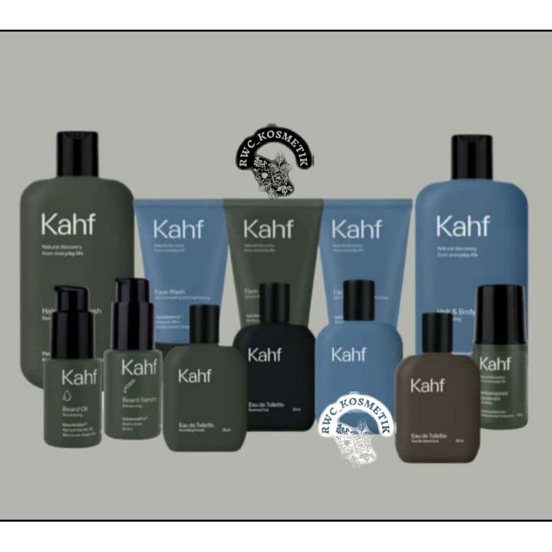 Jual Kahf Personal Care Paket Lengkap Body Care and Face Care 11 Item ...