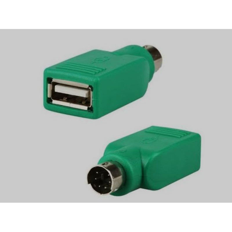 Jual Adapter Converter USB Female to PS2 untuk keyboard dan mouse ...