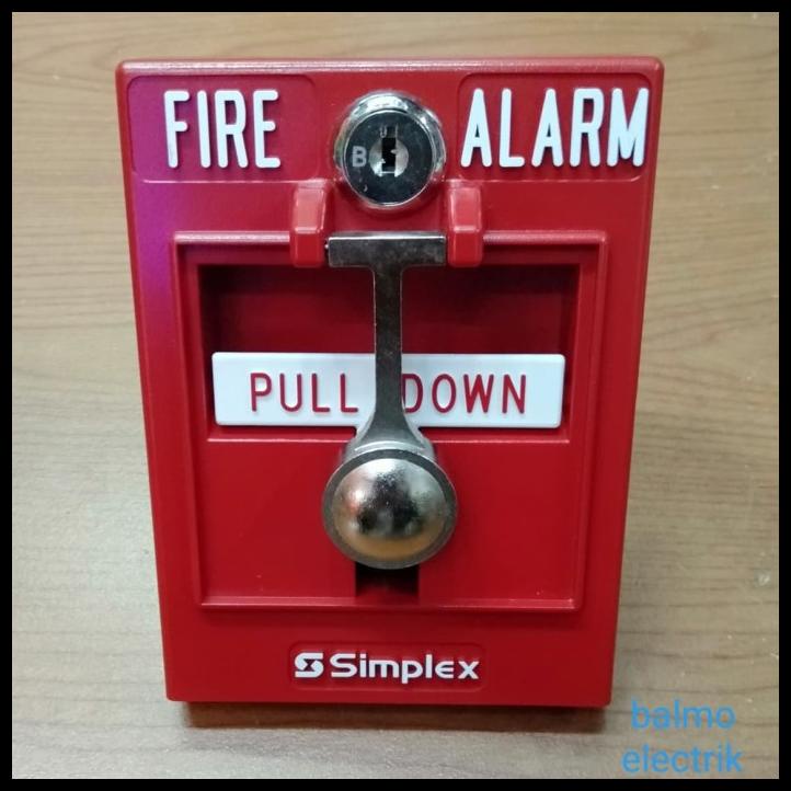 Jual Fire Alarm Pull Down Simplex | Shopee Indonesia