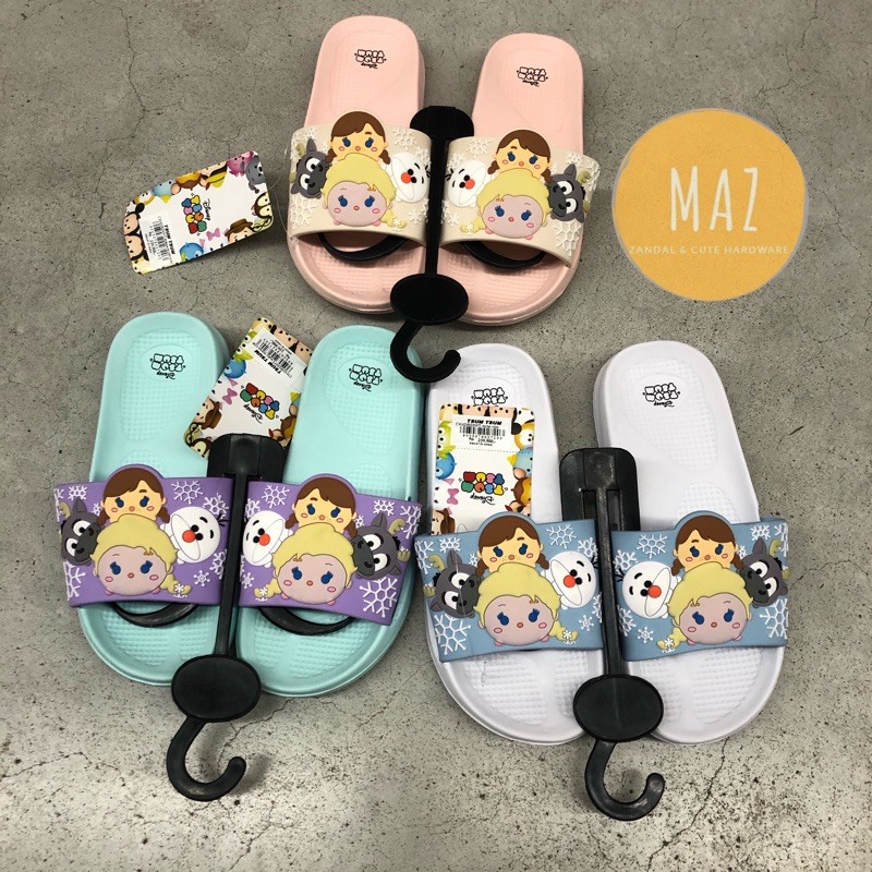 Jual Sandal Zandilac Slip On Anak Perempuan Cewek Frozen Disney ...