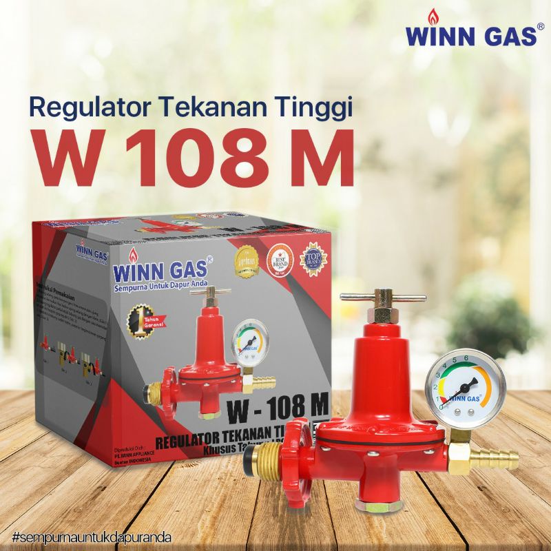 Jual Winn Gas 108M , 106 M + Meter Win Gas , Regulator tabung gas 50kg ...