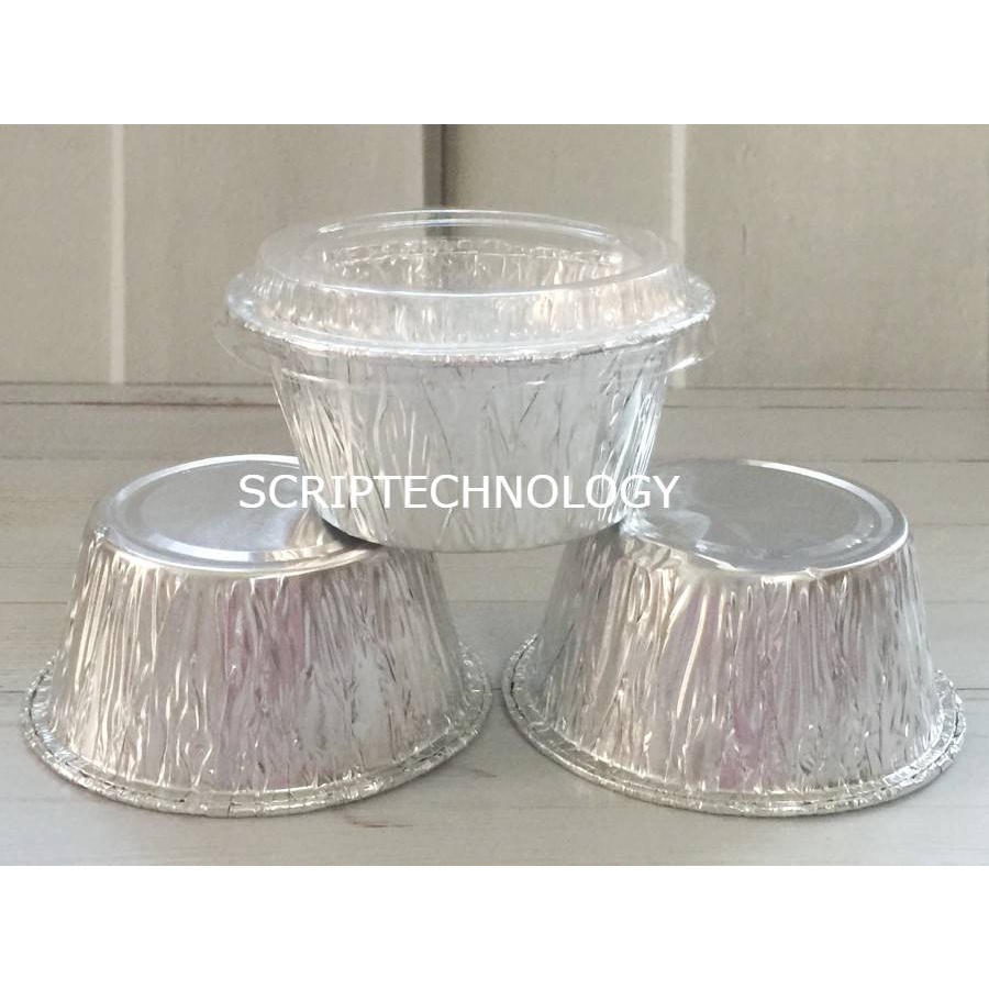 Jual Aluminium Foil Tray RX14081 Wadah Aluminium Oval CUP Baking Kue ...