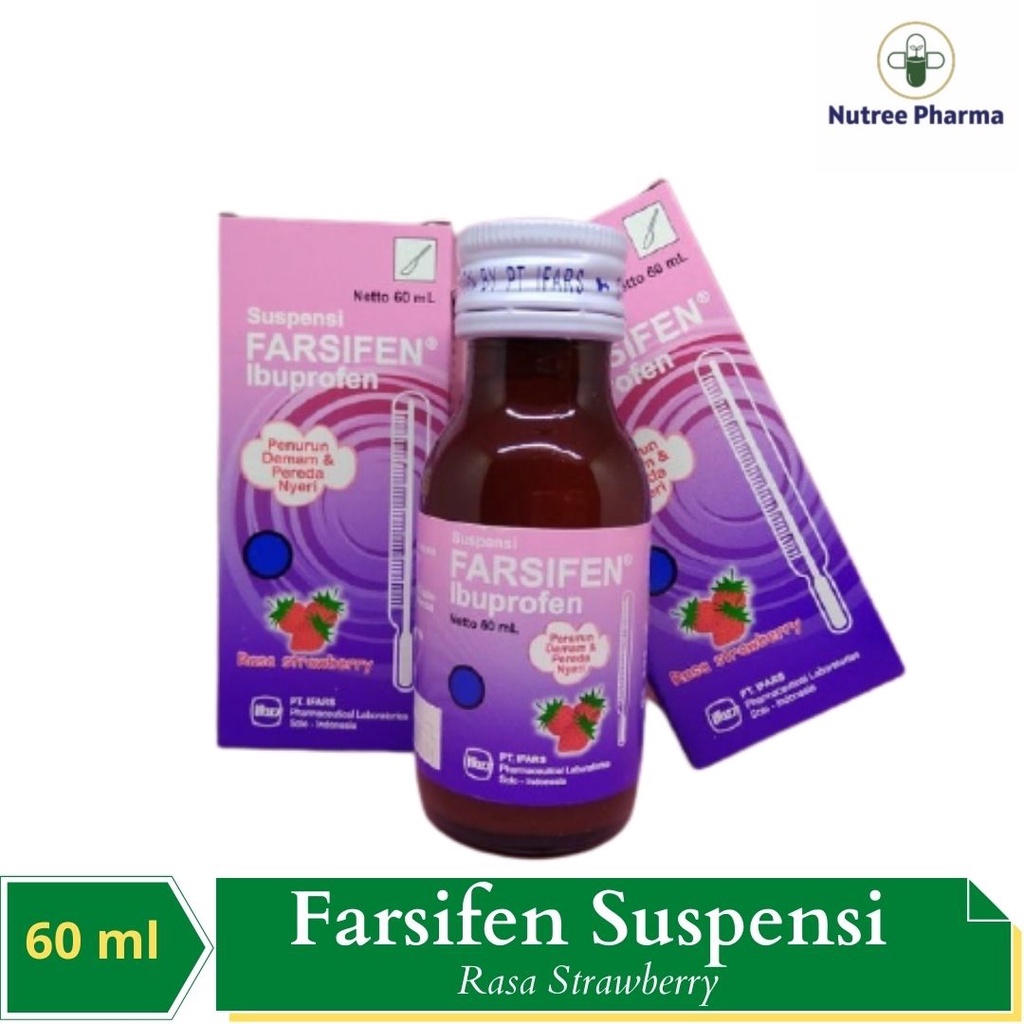 Jual ⚡MURAH & DIJAMIN ORI⚡ Farsifen Suspensi 60 ml | Penurun Demam ...