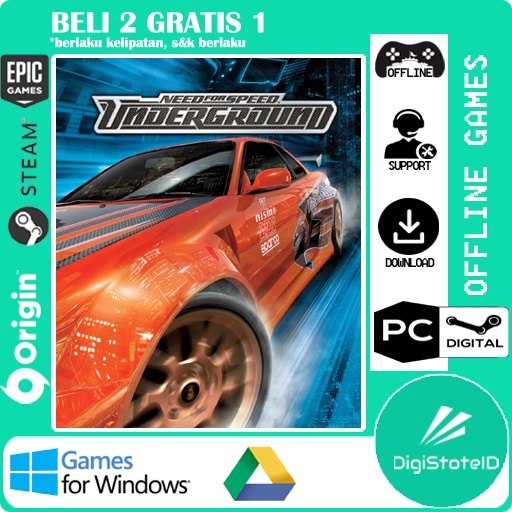 Jual Need for Speed Underground - Game PC | Shopee Indonesia