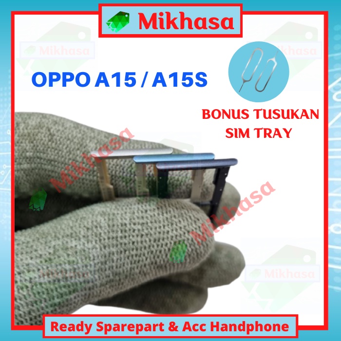 Jual Simtray Sim Tray OPPO A16E - A16k - A15s - A15 Simlock Slot Card ...