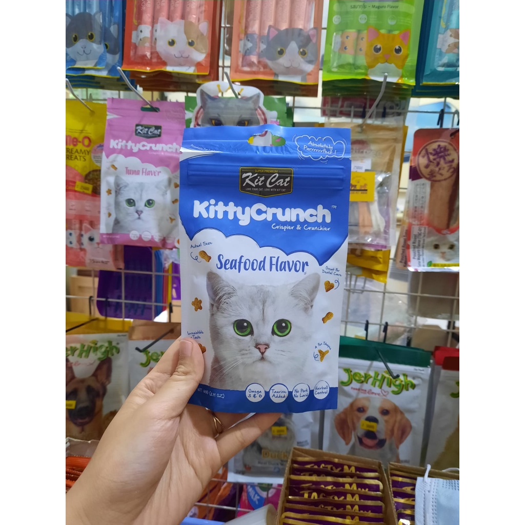 Jual SNACK KUCING KIT CAT KITTY CRUNCH 60 GRAM | Shopee Indonesia