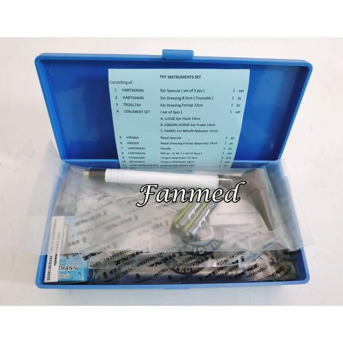 Jual THT Instrument Set Renz Alat Pemeriksaan Telinga Hidung ...