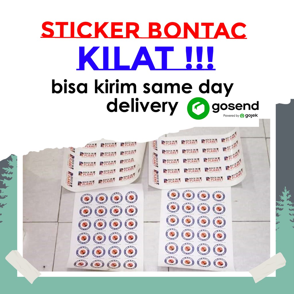 Jual sticker bontak | Shopee Indonesia