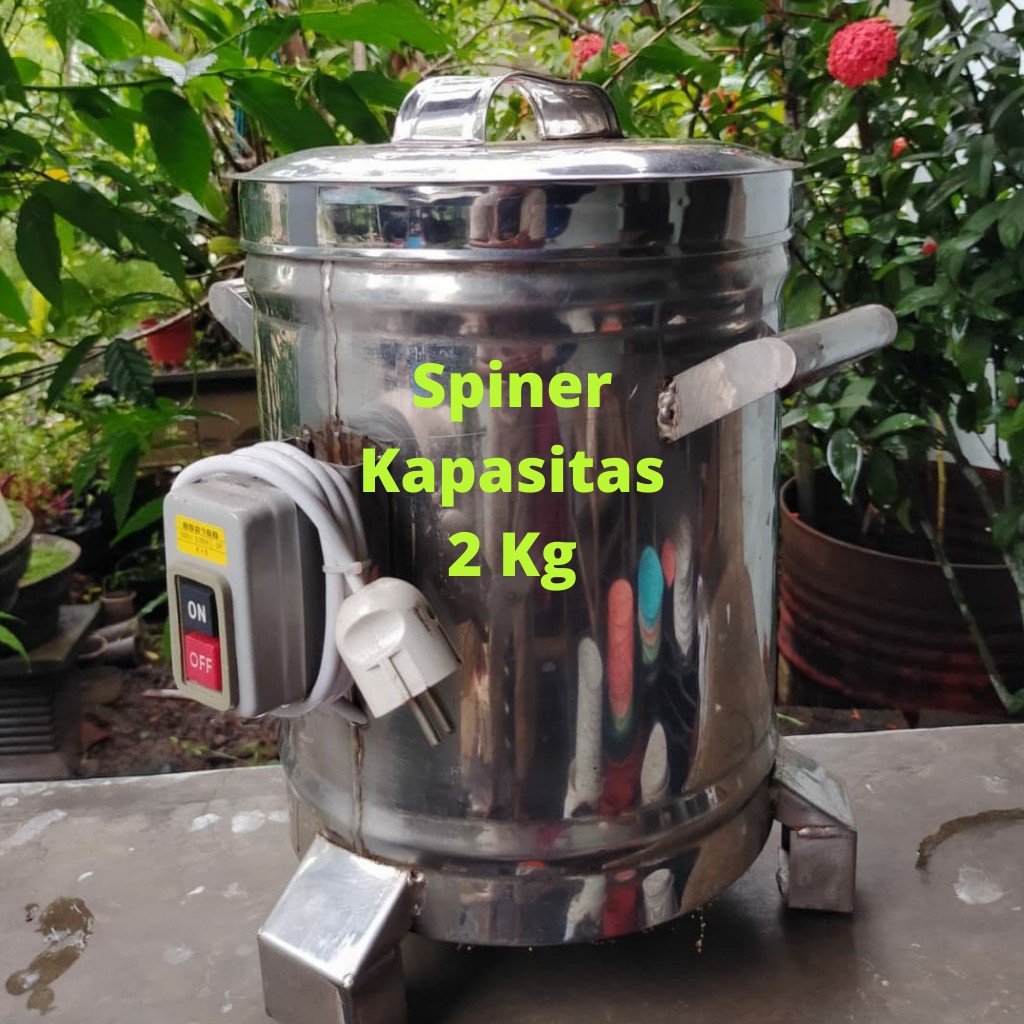 Jual Mesin Spiner Alat Peniris Minyak Goreng kapasitas 2 kg Murah ...