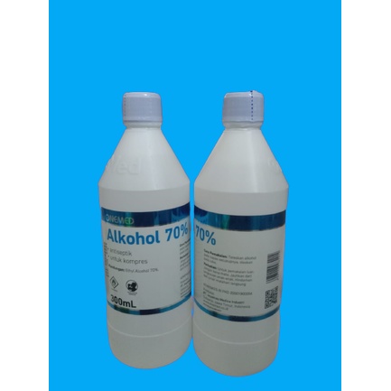 Jual ALKOHOL 70% 300ML MERK ONEMED | Shopee Indonesia