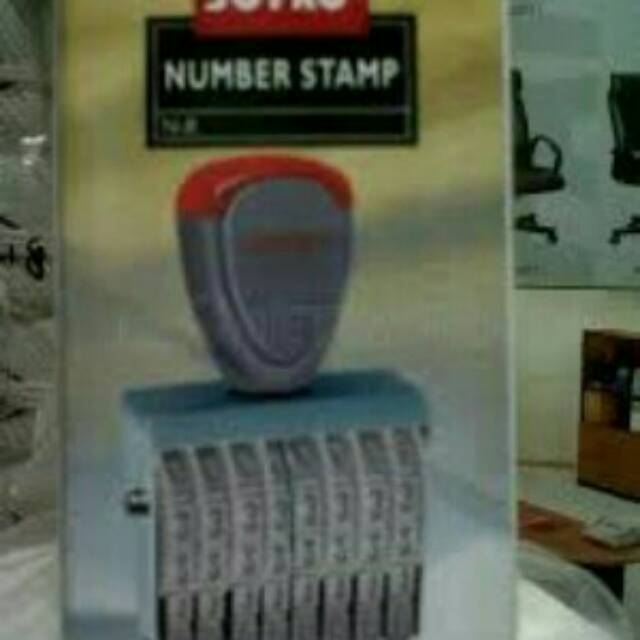 Jual stampel angka/nomor | Shopee Indonesia