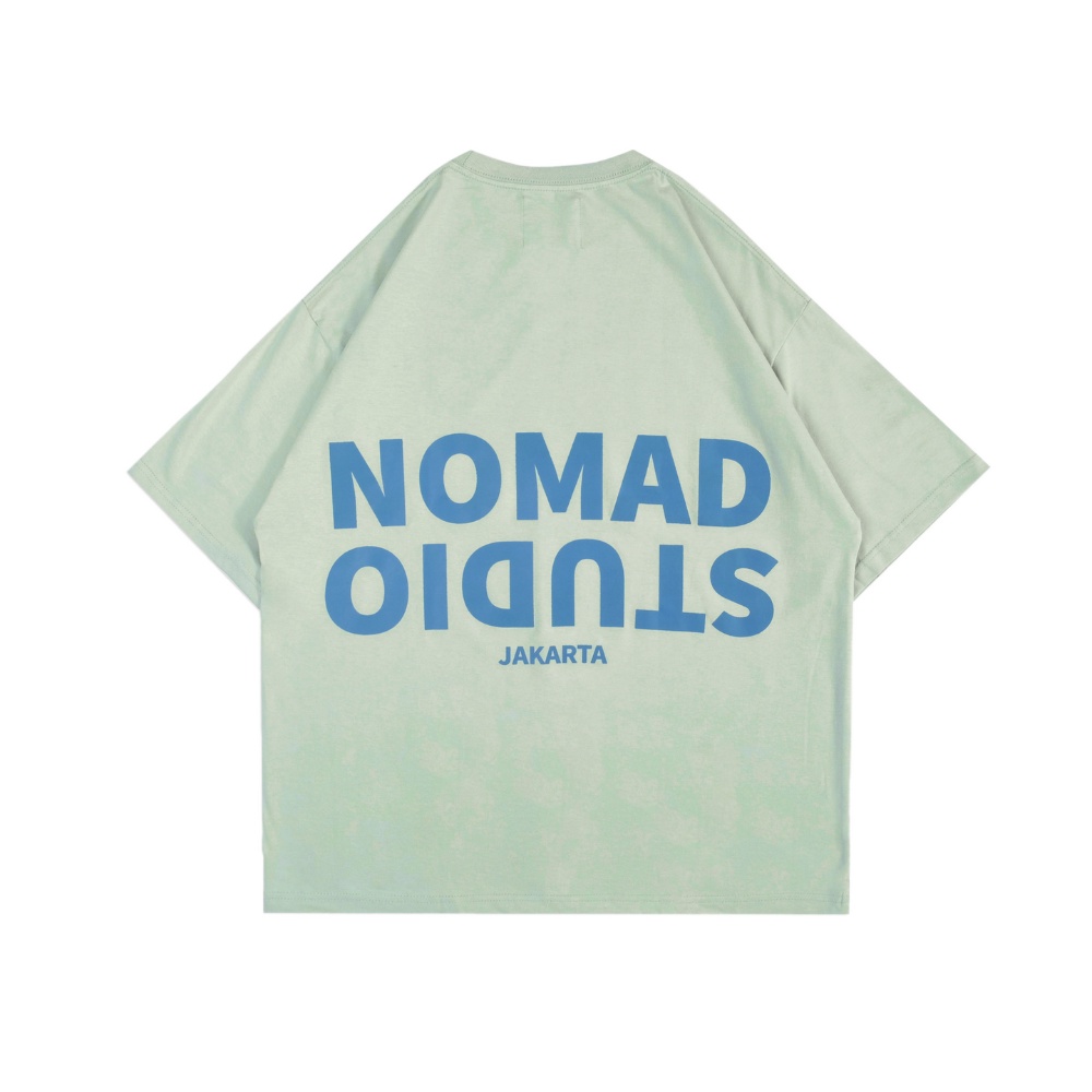 Jual Nomadstudio The Origin Sea Green Oversized T-Shirt | Shopee Indonesia