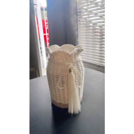 Jual Kerajinan Tali Katun/Macrame/Goni (Pot Bunga Hias) | Shopee Indonesia